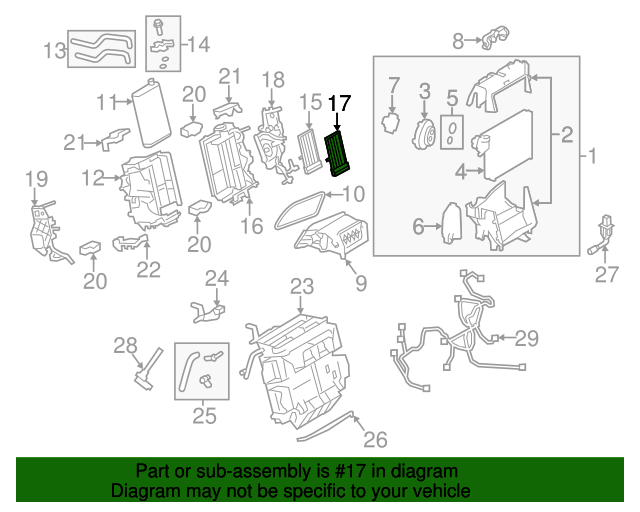 8K0-819-164-A - Intake Vent 2008-2017 Audi | Audi OEM Parts