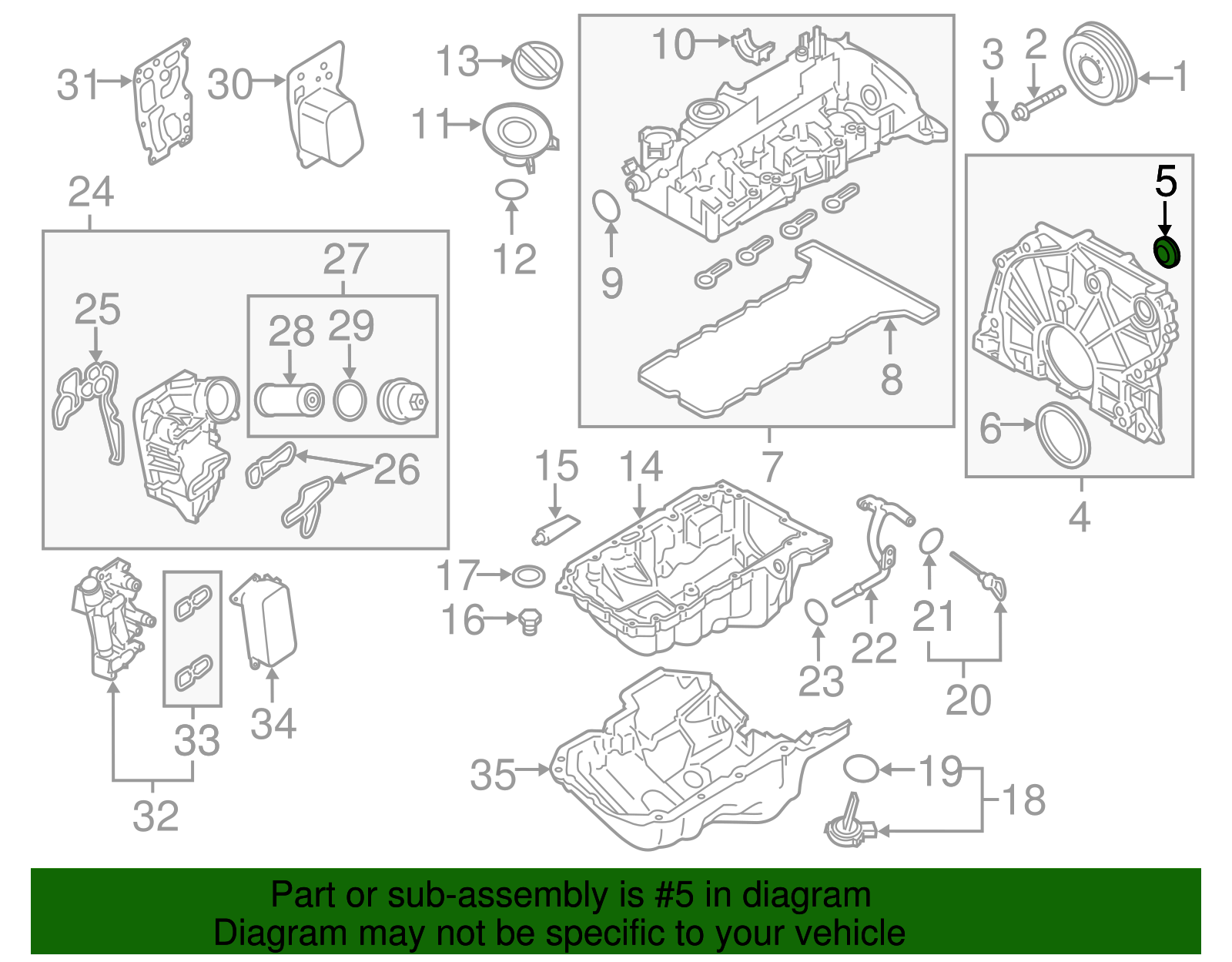 11-14-8-576-339 - Timing Cover Plug - 2014-2018 BMW | Buy BMW Parts Now