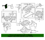11428580681 - 2014-2018 BMW Engine Oil Cooler Gasket (11-42-8-580-681 ...