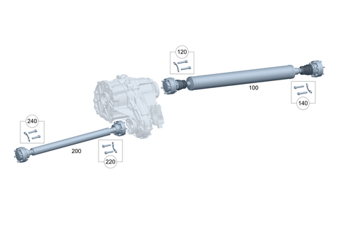 Propeller Shaft for 2025 Mercedes-Benz G550 | Mercedes-Benz USA Parts