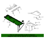 2019-2025 Audi Front Shield 4K0-825-208-M | Audi USA Parts
