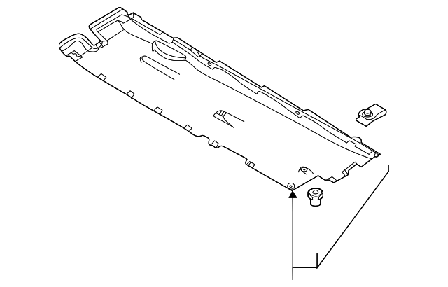 2019-2025 Audi Front Shield 4K0-825-208-M | Audi USA Parts