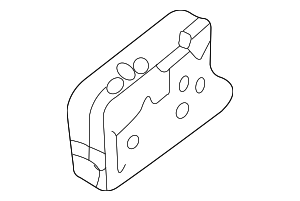 Genuine BMW 51-24-7-840-623 | Lift Gate Glass Lock Plate | FREE ...