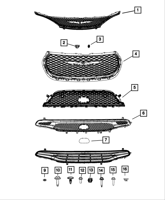 2017-2022 Chrysler Camera Bracket 68260473AA | My Mopar Parts