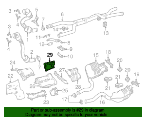 205-680-15-22 - Floor Pan Heat Shield 2017-2023 Mercedes-Benz ...