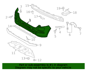 2019-2021 Hyundai Kona Electric Lower Cover 86512-K4000 | HyundaiParts ...