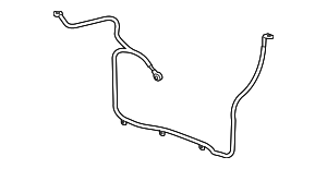 2010-2012 Chevrolet Camaro Engine Wiring and Battery Positive Cable ...