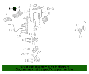 2019-2020 Ram 1500 Lock Cylinder 68402259AC | TascaParts.com
