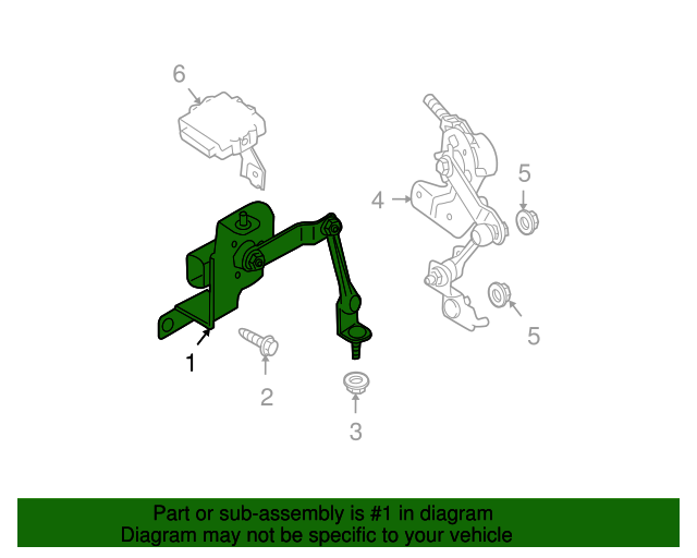 2009 Subaru Forester Front Sensor 84021AG000 | Subaru Parts Exchange