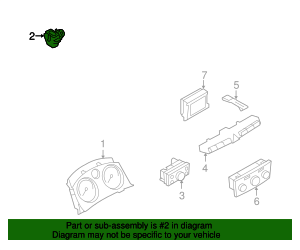 1997-2019 GM Ambient Air Outside Temperature Sensor 9152245 ...