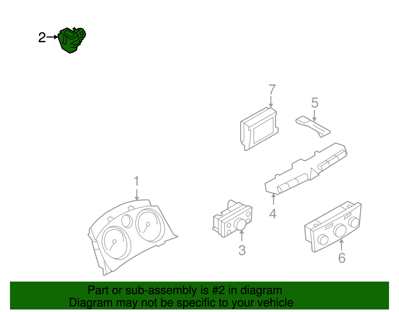 09152245 - Ambient Air Outside Temperature Sensor 1997-2019 GM ...