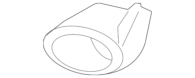 8321A689 - Fog Lamp Bezel - 2016-2017 Mitsubishi Lancer | Lasco Auto Parts