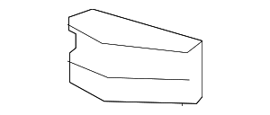 2016-2017 Mitsubishi Lancer Grille Cover 6400H067 | Mitsubishi Parts ...