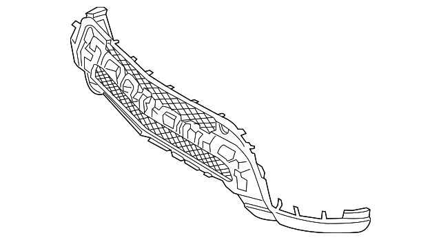 166-885-45-65 - Lower Panel 2017-2019 Mercedes-Benz GLS 450 | Mercedes ...
