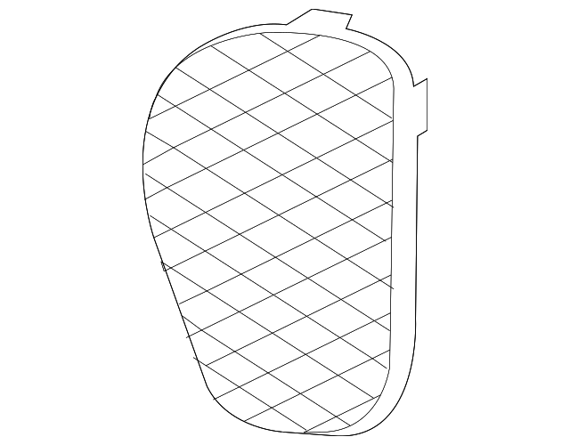 2017-2019 Mercedes-Benz GLS 450 Cover Panel 166-885-90-22 | MB OEM Parts