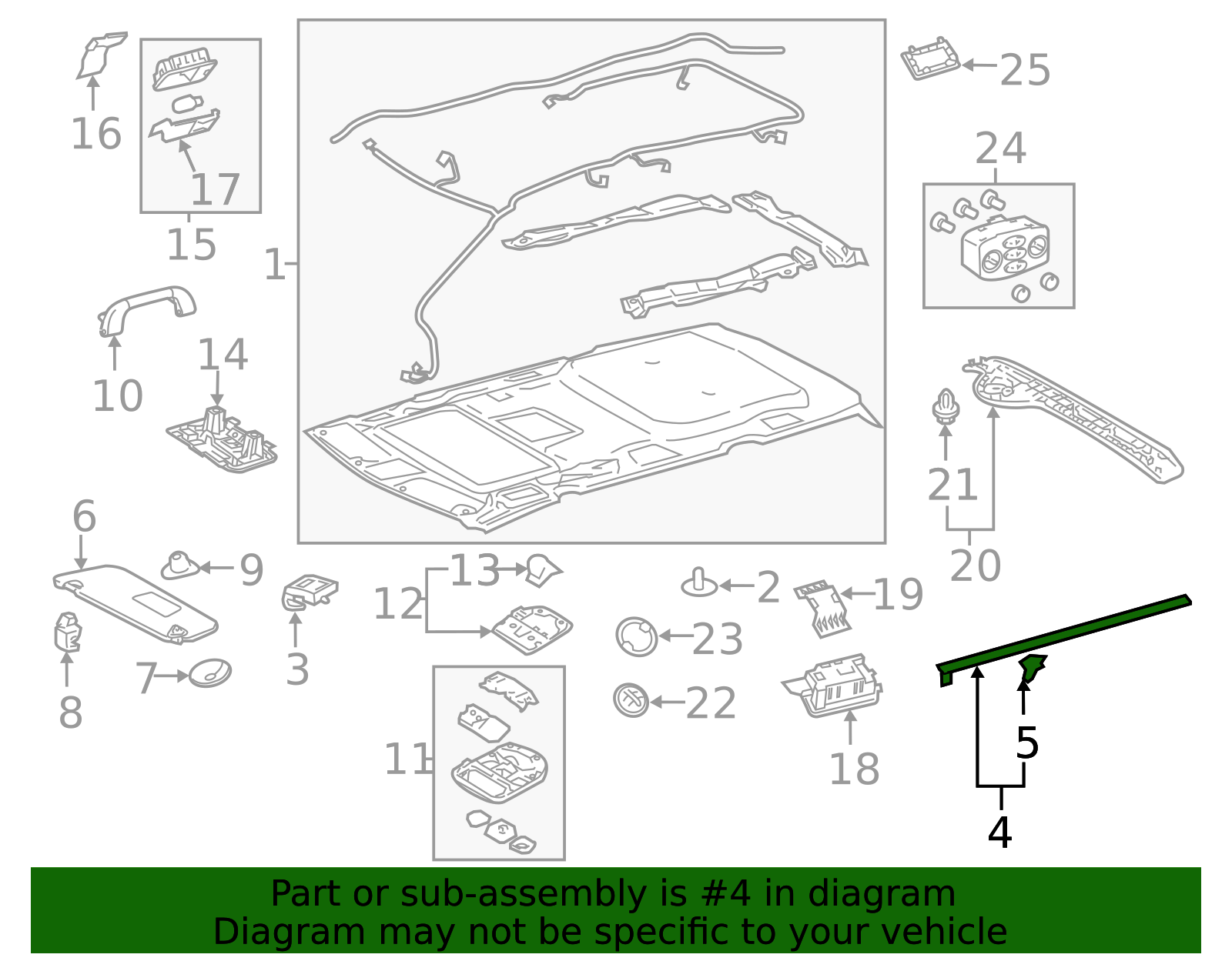Genuine Toyota Side Weather-Strip part# 62381-08020 for 2011-2020 ...