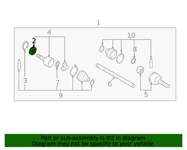 2009 Nissan Murano Axle Assembly Dust Shield 39752-10E1A | My Nissan ...