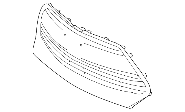 2017-2019 Toyota Corolla Lower Grille 53112-02730 | Toyota Parts Center