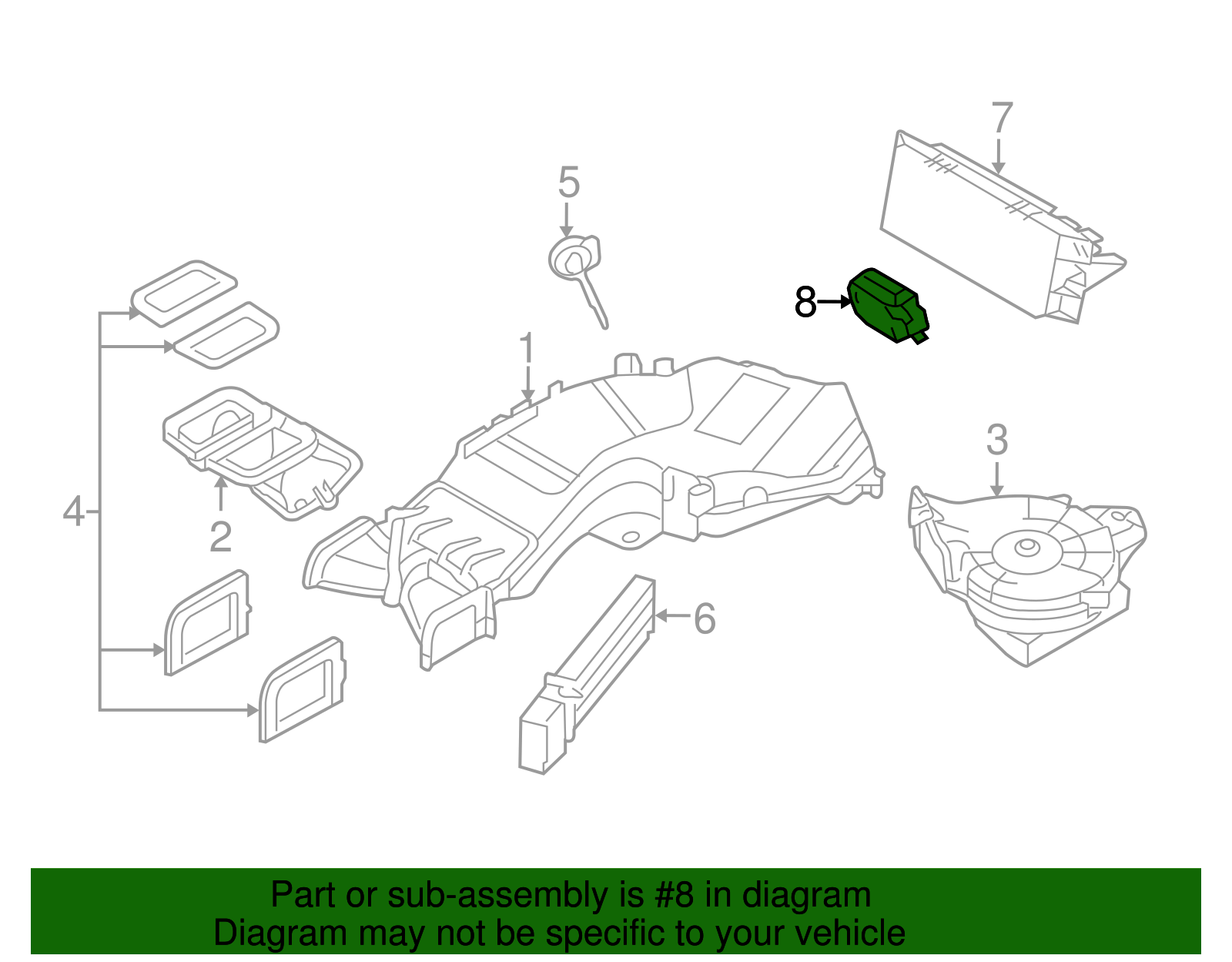 61319284262 - 2007-2024 BMW X5 Switch (61-31-9-284-262) | BMW of South ...