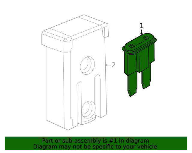 2020-2024 Ford Mini Fuse GU5Z-14526-BGA | Village Ford