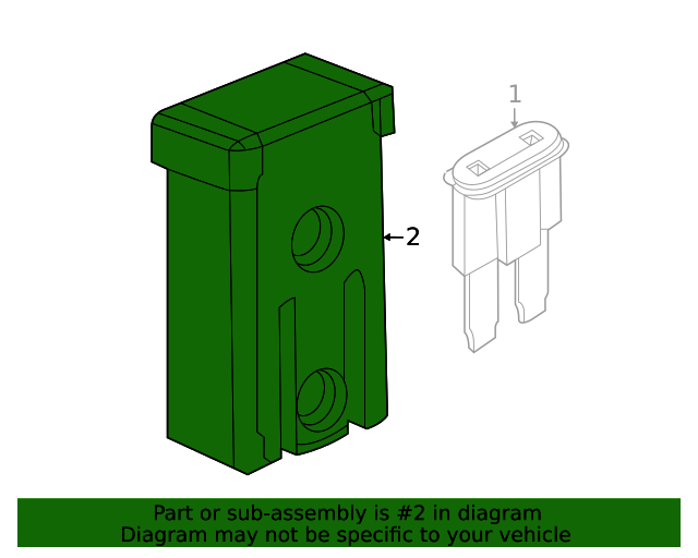 2020 Ford Mini Fuse GU5Z-14526-BDA | TascaParts.com