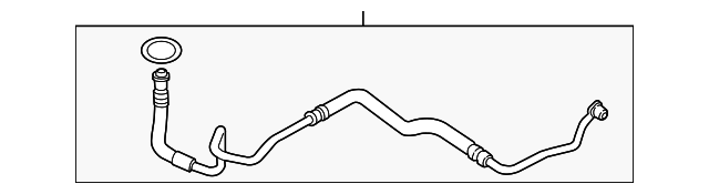 17227590613 - 2010-2019 BMW Engine Oil Cooler Line (17-22-7-590-613 ...