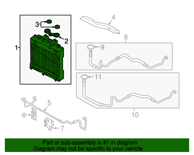 17-21-7-572-542 - Oil Cooler - 2009-2019 BMW | Buy BMW Parts Now