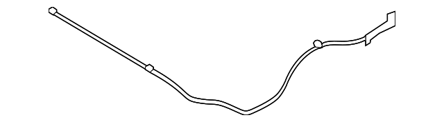 Ford 8C2Z-16916-A - Release Cable - 2008-2016 Ford | OEM Ford Parts ...