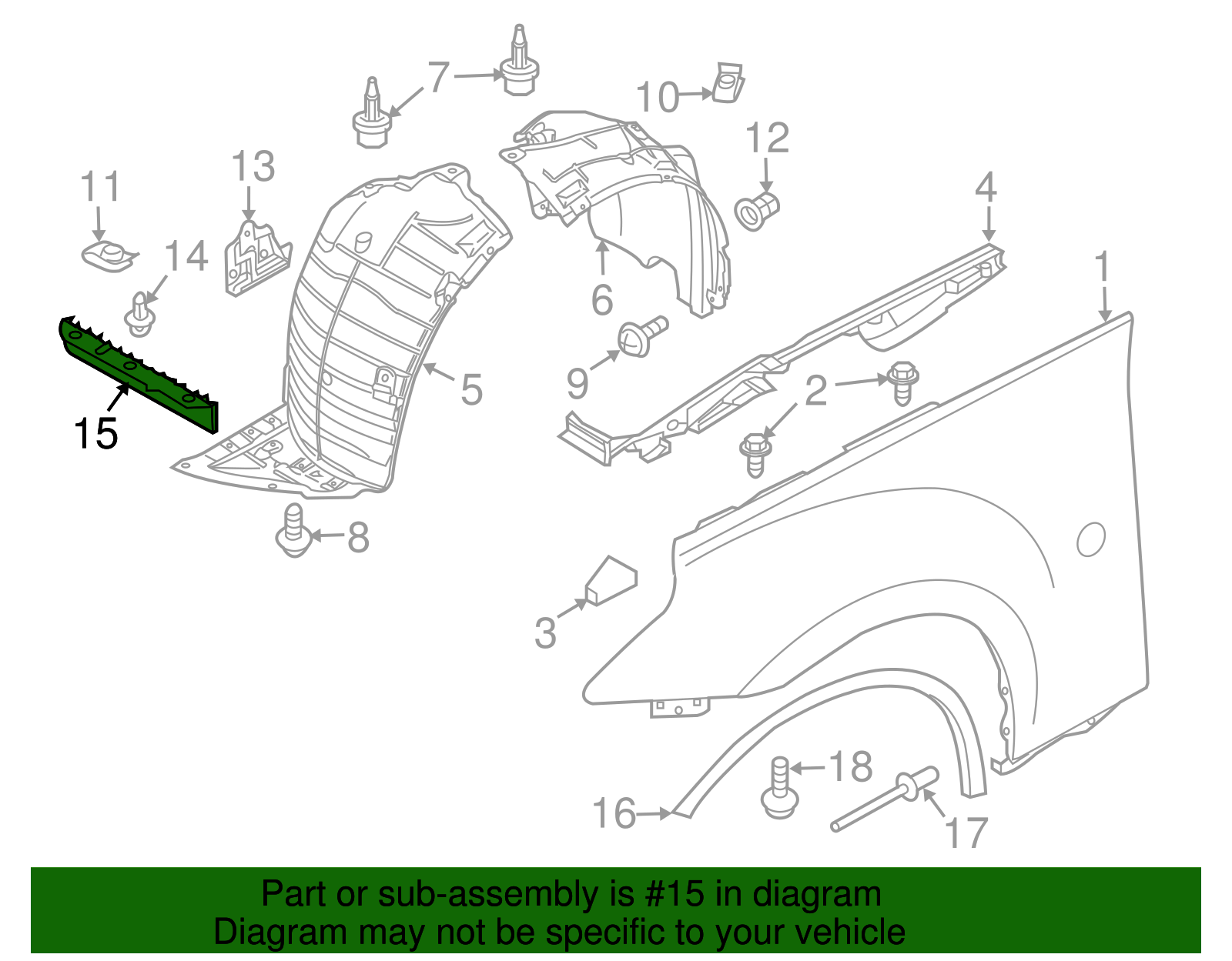 2009-2020 Nissan 370Z Air Guide 62823-1EA0A | Sullivan Brothers Nissan