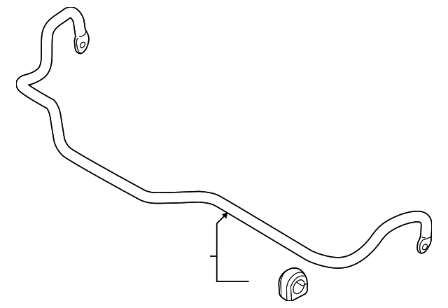Genuine BMW 31-30-6-853-612 | Stabilizer Bar | FREE Shipping on Most ...