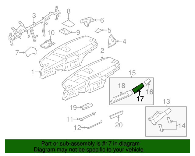 51459257698 - 2013-2015 BMW Molding (51-45-9-257-698) | BMW of South ...