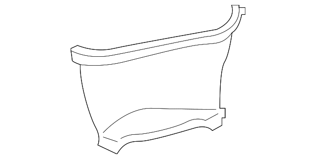 2017-2019 Kia Cadenza Duct - Passenger Side (RH) 86576-F6000 ...