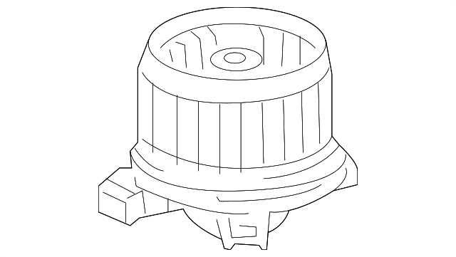 2008-2022 Toyota Motor Sub-Assembly, Blower With Fan 87103-0C051 ...