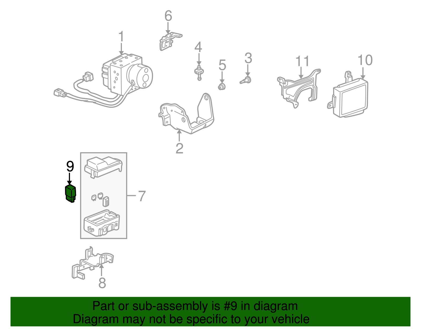 39792-SP0-014 - 1996-2001 Honda - Relay Assembly Power (4P) (12V No ...