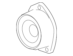 2009-2017 GM Rear Dr Speaker 84195666 | GMPartsDirect.com