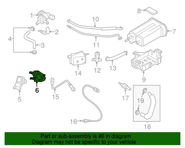 2012-2019 Kia Solenoid Valve 28324-2B000 | TascaParts.com