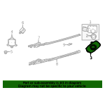 2020-2021 Toyota Highlander Park Sensor Bezel 89348-48150-A0 | Toyota ...