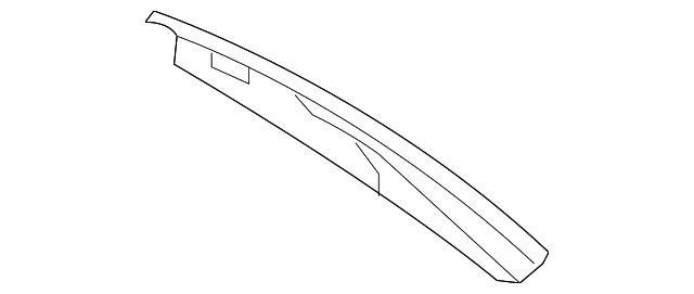 906-650-05-01 - Rear Rail 2010-2017 Mercedes-Benz | Mercedes-Benz USA Parts