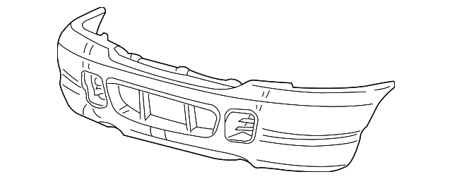 2003-2004 Ford Explorer Bumper Cover 3l2z17d957rc | TascaParts.com