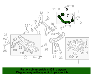 55110-C3000 - Upper Control Arm 2017-2020 Kia Optima | Kia.Parts Store