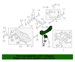 55280-D4220 - Trailing Arm 2016-2020 Kia | Kia.Parts Store