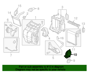 2016-2022 Honda HR-V Door Actuator 79140-T5R-A41 | OEM Parts Online