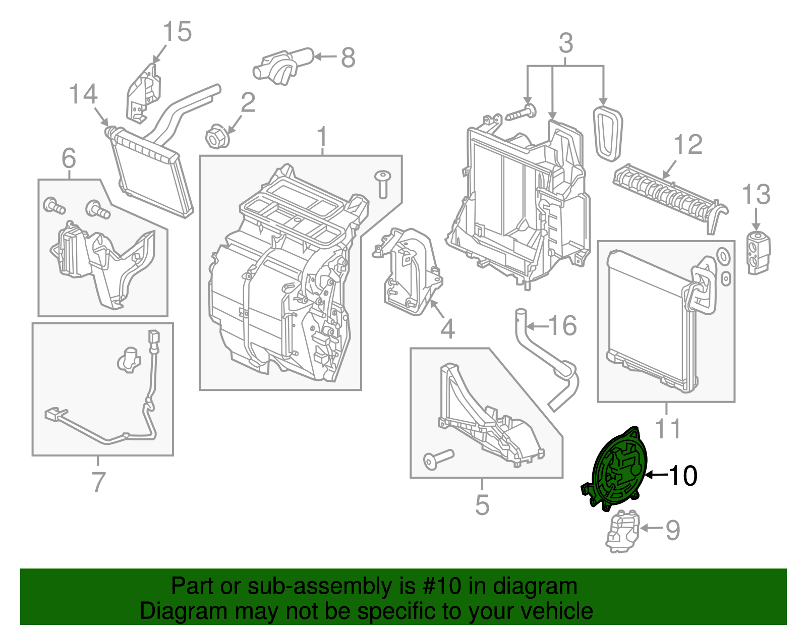 79140-T5R-A41 - Door Actuator 2016-2022 Honda HR-V | Honda Parts Online