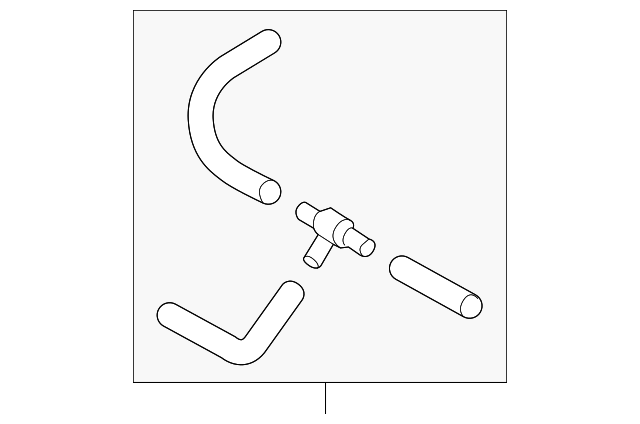 2005-2006 Subaru OEM NEW 2005-2006 Subaru Legacy Outback Vacuum Hose ...