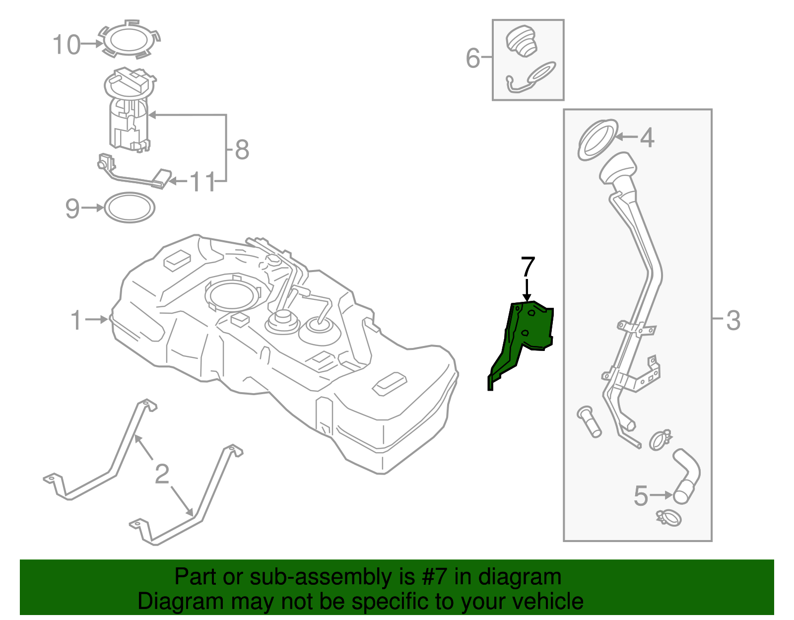 2013-2019 Nissan Sentra Pipe Shield 17290-3SG0A | Team Nissan Inc.