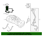 2013-2019 Nissan Sentra Fuel Pump 17040-3SG0F | OEM Parts Online