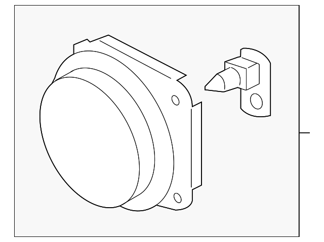 2006-2022 GM Fog Lamp Assembly - Driver's Side (LH) 15780128 ...