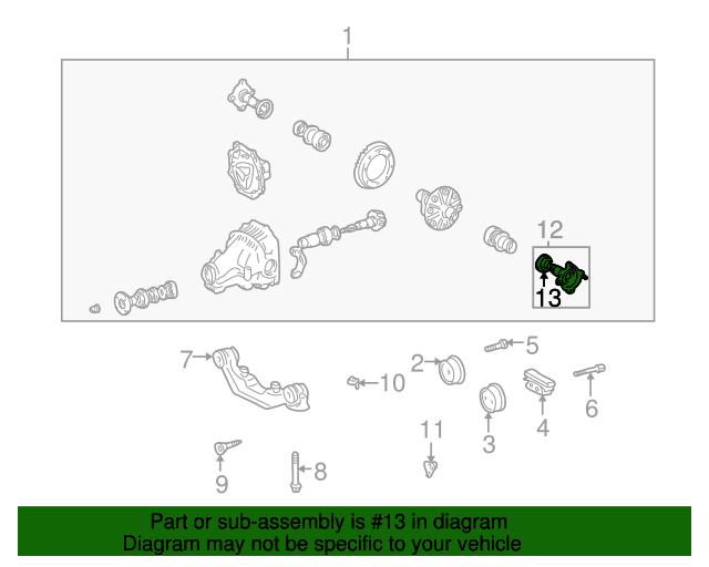 90311-35032 - Drive Axle Shaft Seal (Left, Right, Rear) - 1986-2013 ...