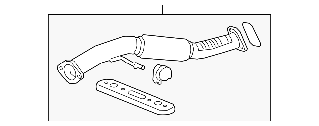 2019-2023 GM Exhaust Front Pipe 84862752 | QuirkParts