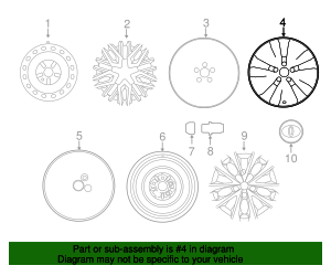 2015-2017 Toyota Camry Wheel Alloy Super Chrome 17 4261A-06030 | Toyota ...